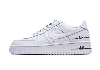 シューズ スニーカー   ナイキ Nike Air Force 1 Low  LV8 3 GS GS White/Black