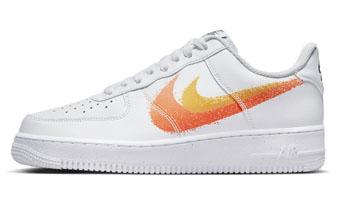 バスケットシューズ バッシュ スニーカー  Spray Paint Swoosh  ナイキ Nike Air Force 1