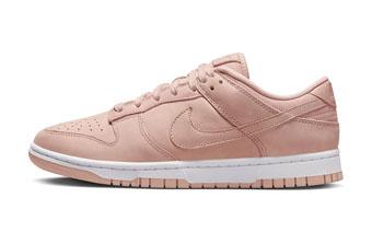 シューズ スニーカー  ヌバック  ナイキ Nike WMS Dunk Low PRM　MF W Pink Oxford   ス
