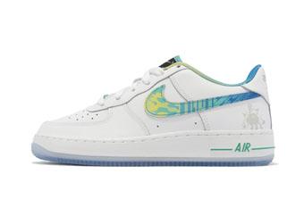 シューズ スニーカー   ナイキ Nike Air Force 1 Low  LV8  GS GS White/Multi