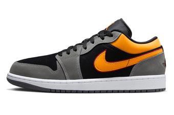 バスケットシューズ バッシュ スニーカー   ジョーダン Jordan Air Jordan 1 Low SE Black/O