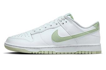 バスケットシューズ バッシュ スニーカー   ナイキ Nike Dunk Low Retro White/Honeydew