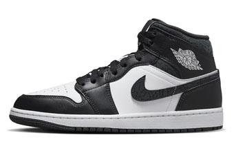 バスケットシューズ バッシュ スニーカー   ジョーダン Jordan Air Jordan 1 Mid　SE Black E