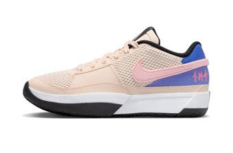 バスケットシューズ バッシュ スニーカー  ジャ・モラント  ナイキ Nike JA 1 GS  Guava Ice GS P