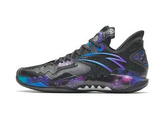 バスケットシューズ バッシュ  Dark Matter  アンタ ANTA Shock Wave 5  Black/Blue