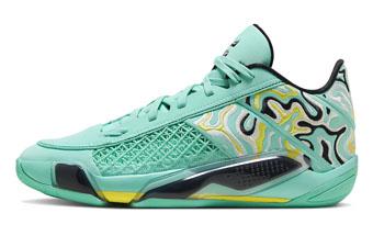 バスケットシューズ バッシュ   ジョーダン Jordan Air Jordan 38 Low GUO Turquoise/B