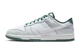 バスケットシューズ バッシュ スニーカー   ナイキ Nike Dunk Low Retro　 Gray/White/Gree