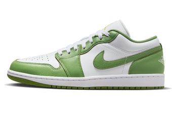 バスケットシューズ バッシュ スニーカー  クロロフィル  ジョーダン Jordan Air Jordan 1 Low SE