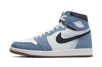 バスケットシューズ バッシュ スニーカー  デニム  ジョーダン Jordan Air Jordan 1 High Retro