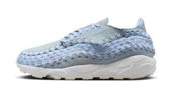 シューズ スニーカー   ナイキ Nike Wmns AIR FOOTSCAPE WOVEN W Sky Blue/White