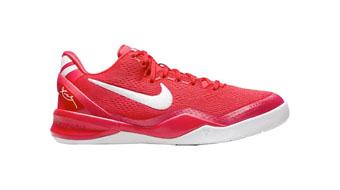 バスケットシューズ バッシュ  コービー　8　  ナイキ Nike Kobe 8  GS  GS Red/White   【G