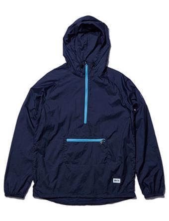バスケットジャケット ウェア  秋冬物 アクター AKTR TWB PACK ANORAK NAVY   【MEN'S】