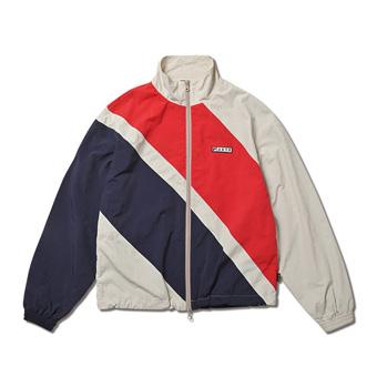 バスケットジャケット ウェア  秋冬物 アクター AKTR xFILA DIAGONAL CUTTING JACKET CRE