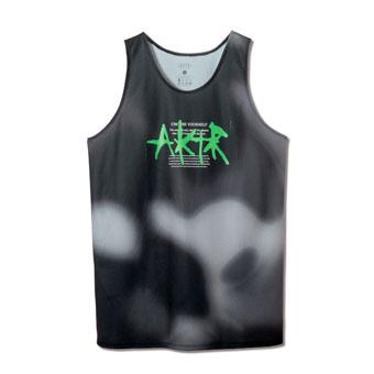 バスケットノースリーブ　タンクトップ ウェア   アクター AKTR AEROSTEAM TANK BLACK   【MEN'