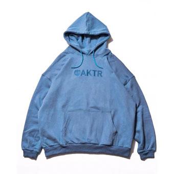 バスケットパーカー ウェア  秋冬物 アクター AKTR 68xAKTR SWEAT HOODIE BLUE   ストリート