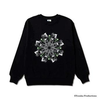 バスケットスウェット ウェア  秋冬物 アクター AKTR ATOMxAKTR CREW SWEAT BLACK   ストリー