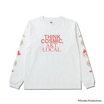 バスケットロング　Tシャツ ウェア   アクター AKTR ATOMxAKTR DRYTECH L/S TEE  WHITE