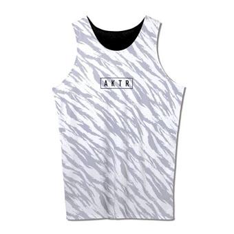 バスケットノースリーブ　タンクトップ ウェア   アクター AKTR BEAST CAMO REVERSIBLE TANK W