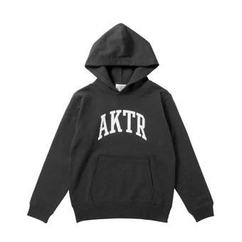 バスケットパーカー ジュニア キッズ ウェア  秋冬物 アクター AKTR KIDS COLLEGE LOGO SWEAT P