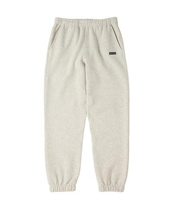 バスケットパンツ ウェア  秋冬物 アクター AKTR AKTR LOGO SWEAT PANTS OATMEAL   【ME