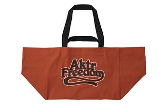バスケットバッグ  トートバック  アクター AKTR FREEDOM LOGO BIG TOTE BAG RED   ストリ