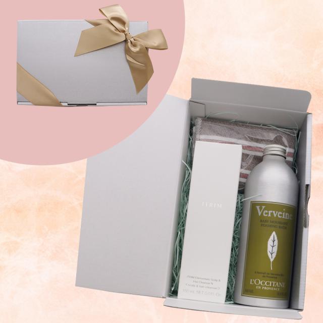 ロクシタン バスアイテム＆イトリン スカルプケア ギフトセット （ボディケア・ヘアケア） 【ギフトボックス付】