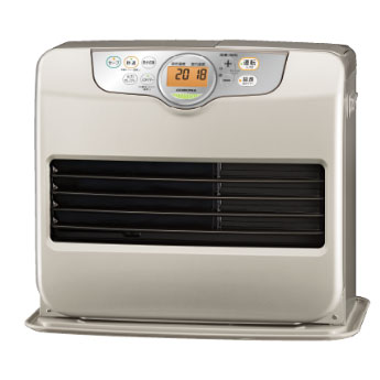 【2025年モデル】CORONA コロナ 石油ファンヒーター Gシリーズ メタリックベージュ 木造15畳・コンクリート20畳まで FH-G5725BY（C）