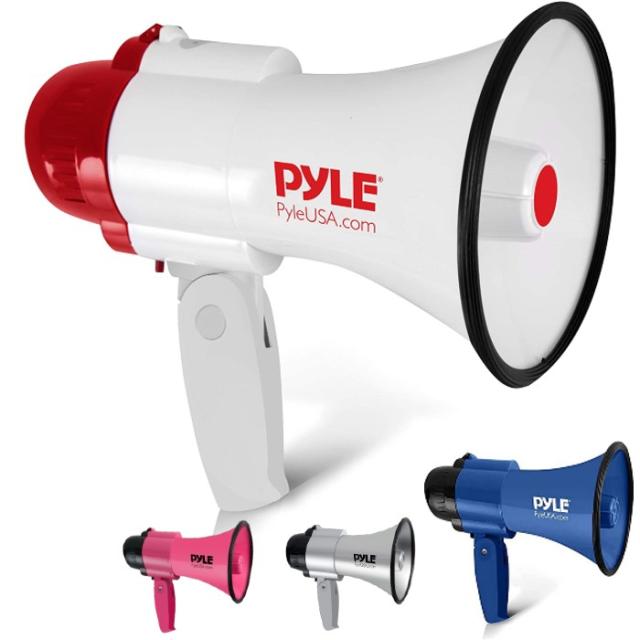 パイルプロ プロフェッショナルメガホン 拡声器 サイレン付き 全4色 30W PMP30 Pyle-Pro 並行輸入品の通販はau PAY ...
