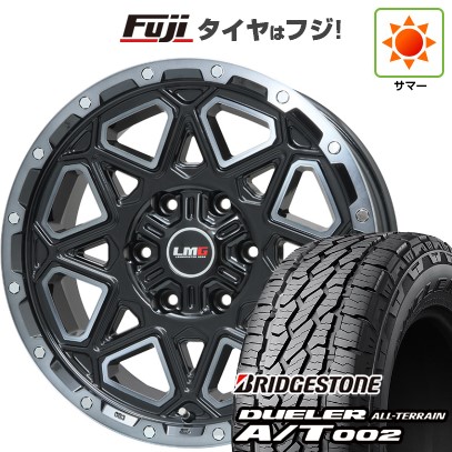 プラド/ハイラックス 夏タイヤ ホイール4本セット 265/70R17 ブリヂストン デューラー A/T002 OWL/RBL レアマイスター ...