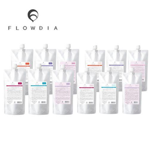 【正規品/選べる種類】デミ フローディア シャンプー 450ml ＆トリートメント 450g 詰め替えセット 細毛 軟毛 普通毛 乾燥髪 ダメージ髪 艶 ヘアケア