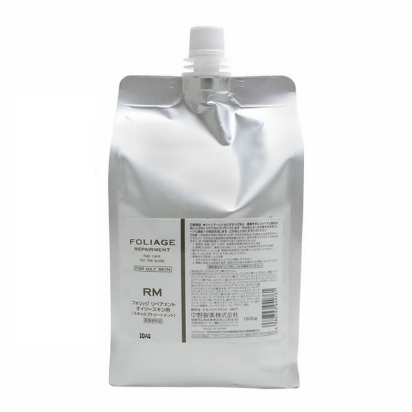 中野製薬 ナカノ フォリッジ リペアメント オイリースキン用 1500g(詰替) サロン専売品 【NS】