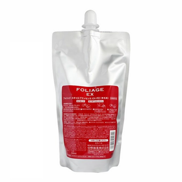 中野製薬 ナカノ フォリッジ スキャルプエッセンス EX-RD 500mL(詰替) サロン専売品 【NS】