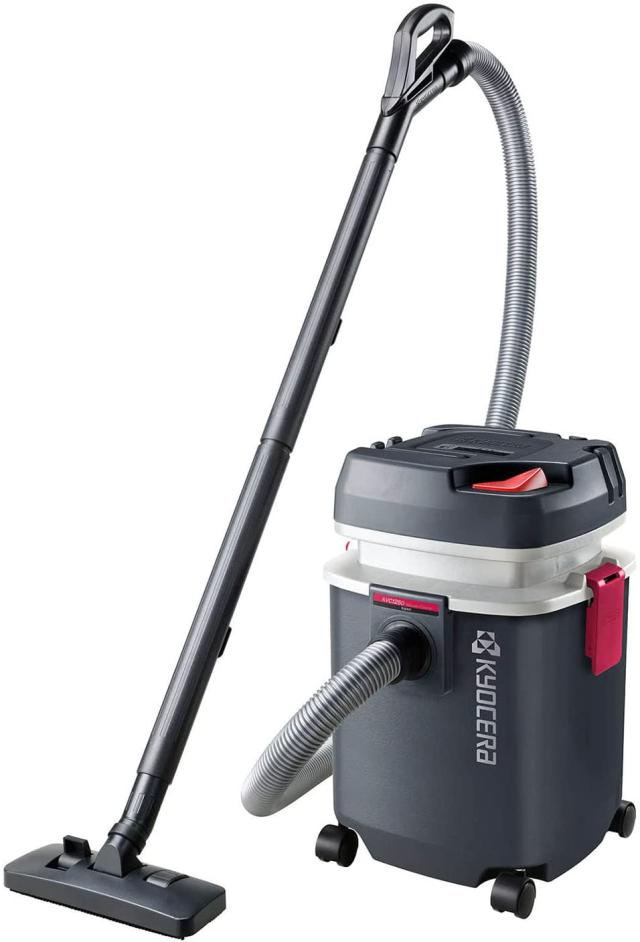 京セラインダストリアルツールズ 乾湿両用 集塵機 乾燥21L 液体18L AVC1250 100V No.683451A