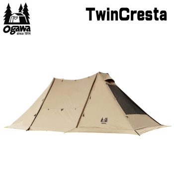 ogawa オガワキャンパル テント シェルター 万能シェルター リビングシェルター キャンプ用テント 大型シェルター キャンプ アウトドア CAMPAL JAPAN ツインクレスタ 3347