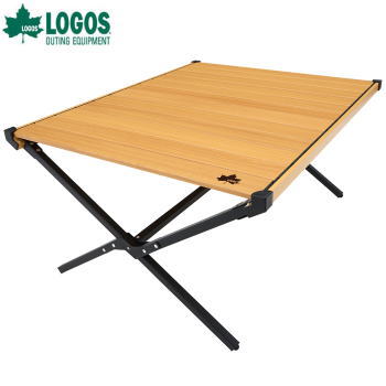 テーブル LOGOS 丸洗いウッディローテーブル 9070-BC 73551004 ロゴス 送料無料