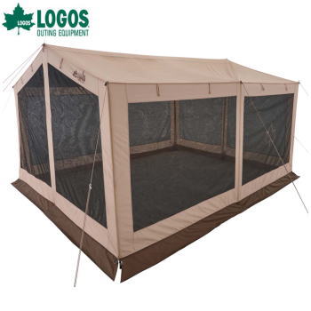 ロゴス テントアクセサリー デビルブロックルーム 日よけ 虫よけ 虫除け 紫外線 デビルブロックST 防水加工 撥水加工 難燃加工 UV-CUT加工 LOGOS Tradcanvasソーラーデビルブロックスクリーン 71202005