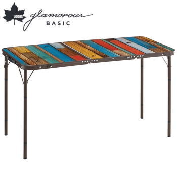 テーブル LOGOS PREMIUM グランベーシック 丸洗い3FDスリムテーブル 73200021 ロゴス 送料無料