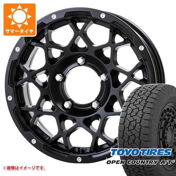 5本セット スズキ ジムニーノマド JC74W用 サマータイヤ トーヨー オープンカントリー A/T3 215/70R16 100T ブラックレター ブルート BR-55 5.5-16 タイヤ ...