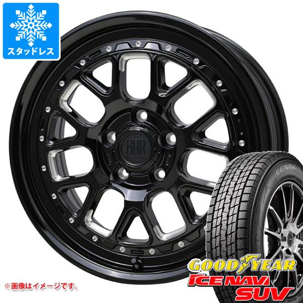 スタッドレスタイヤ グッドイヤー アイスナビ SUV 235/65R17 108Q XL ＆ バークレイハードロック ヒューロン 7.0-17 タイヤホイール4本セット235/65-17 ...