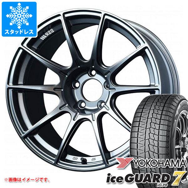 スタッドレスタイヤ ヨコハマ アイスガードセブン iG70 215/55R17 94Q ＆ SSR GTX01 7.0-17 タイヤホイール4本セット215/55-17 YOKOHAMA の ...