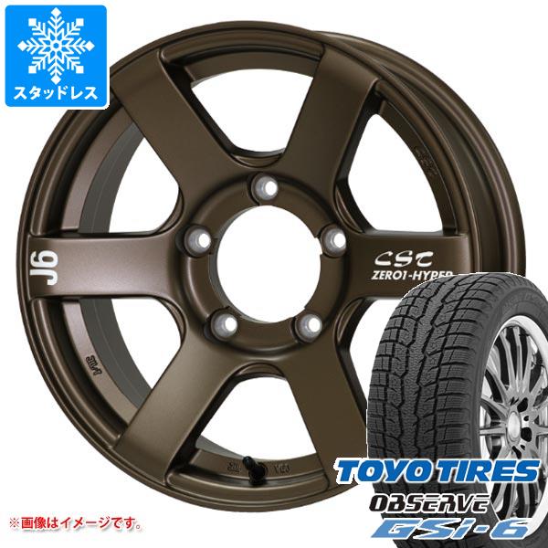スズキ ジムニーノマド JC74W用 スタッドレス トーヨー オブザーブ GSi-6 215/70R16 100Q ドゥオール CST ゼロワンハイパー J6 タイヤホイール4本セットの通販は ...