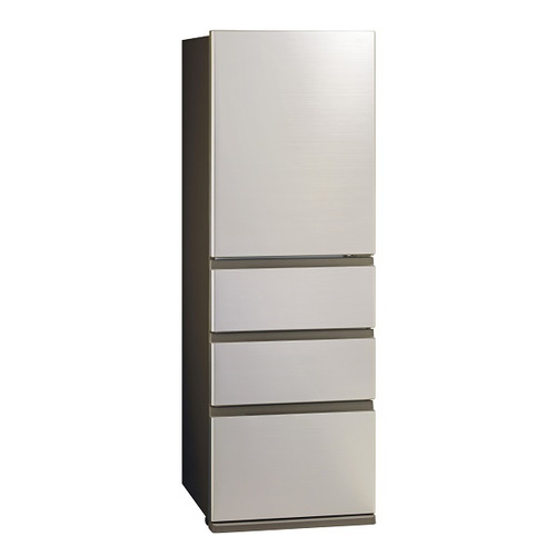 アクア 冷蔵庫 362L 右開き 4ドア 幅60cm スタイリッシュデザイン 真ん中冷凍室 省エネ設計 AQR-36R2 ゴールド系