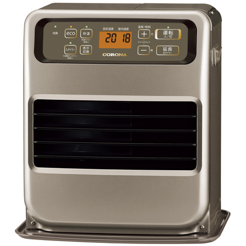 CORONA FH-VG3325Y(TB) 石油ファンヒーター プレミアム消臭「極」搭載 9畳まで タンク容量5L ブロンズブラウン