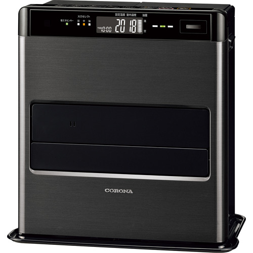 CORONA FH-WZ3625BY(KG) 石油ファンヒーター 足もとあったかルーバー付 10畳まで タンク容量7.2L グランブラック