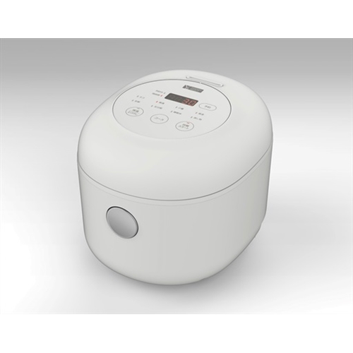 YAMADASELECT(ヤマダセレクト) YRCM05H1 ヤマダオリジナル3合炊きマイコンジャー炊飯器 0.54L アーバンホワイト
