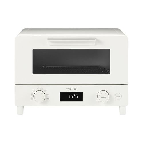 東芝 HTR-W7(W) オーブントースター  ミルキーホワイト