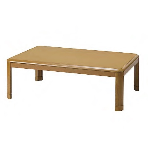 [長方形120×80]ヤマダセレクト YKFRR120H1T 長方形こたつ机 ※ヒーター別売り