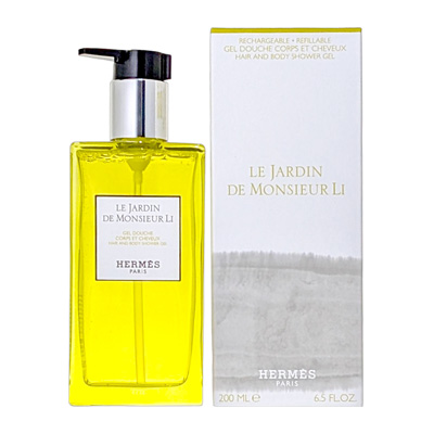 エルメス HERMES 李氏の庭 ヘア＆ボディ シャワージェル 200ml 【在庫あり】【送料無料】