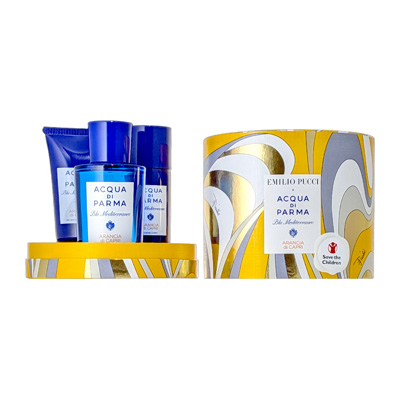 アクア デ パルマ ACQUA DI PARMA ブルー メディテラネオ アランチャ 3P ホリデーコフレ ギフトセット EDT75ml＋SG40ml＋BL50ml 【香水】【在庫あり】【送料無料】