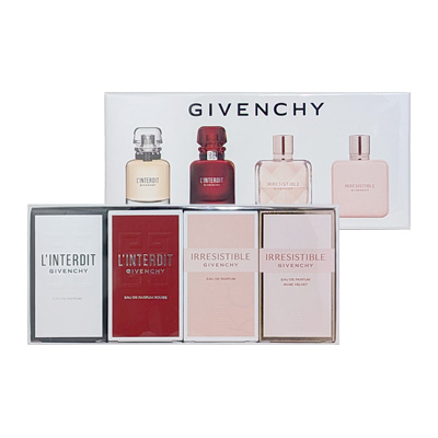 ジバンシイ GIVENCHY ミニチュア 4P ギフトセット 【ミニ香水】【在庫あり】【送料無料】